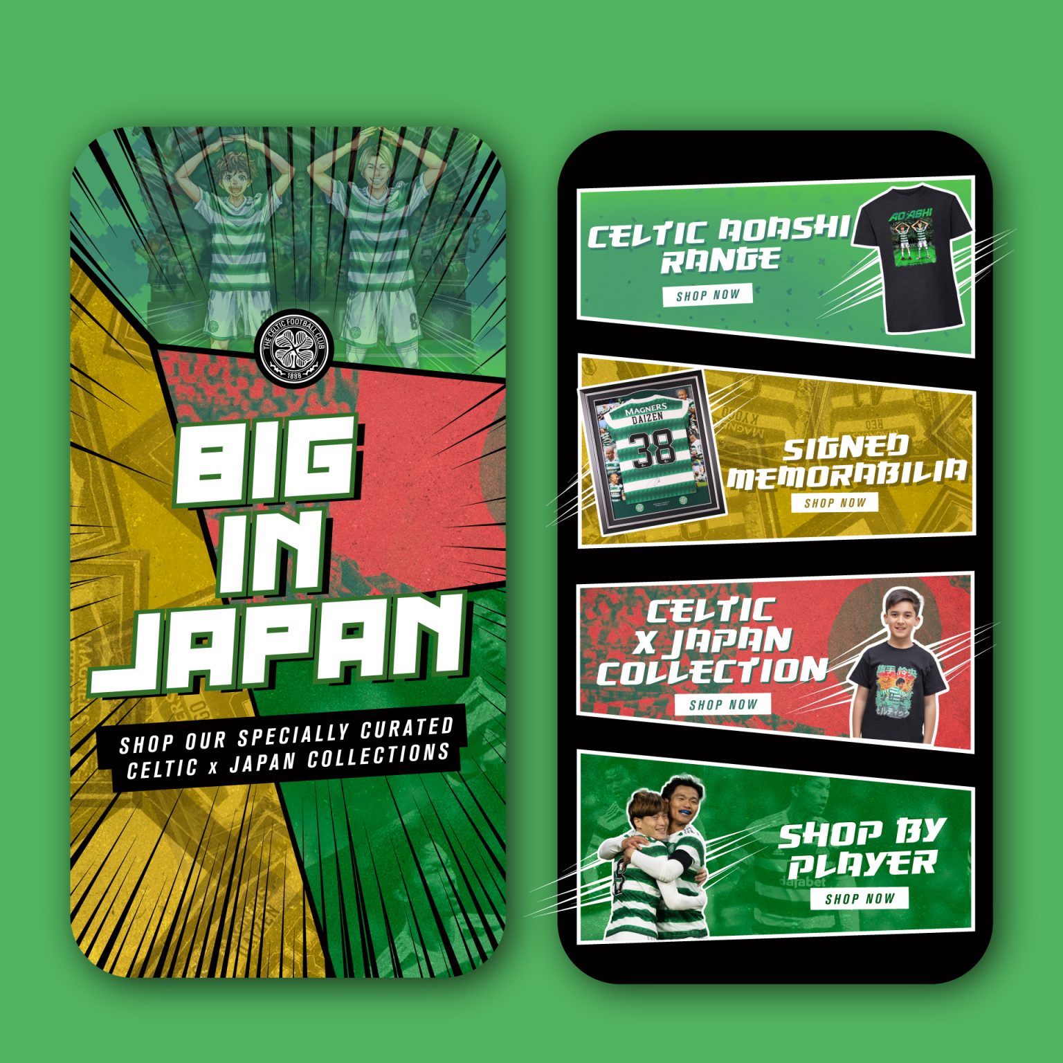 Celtic In Japan - Loop Design Agency